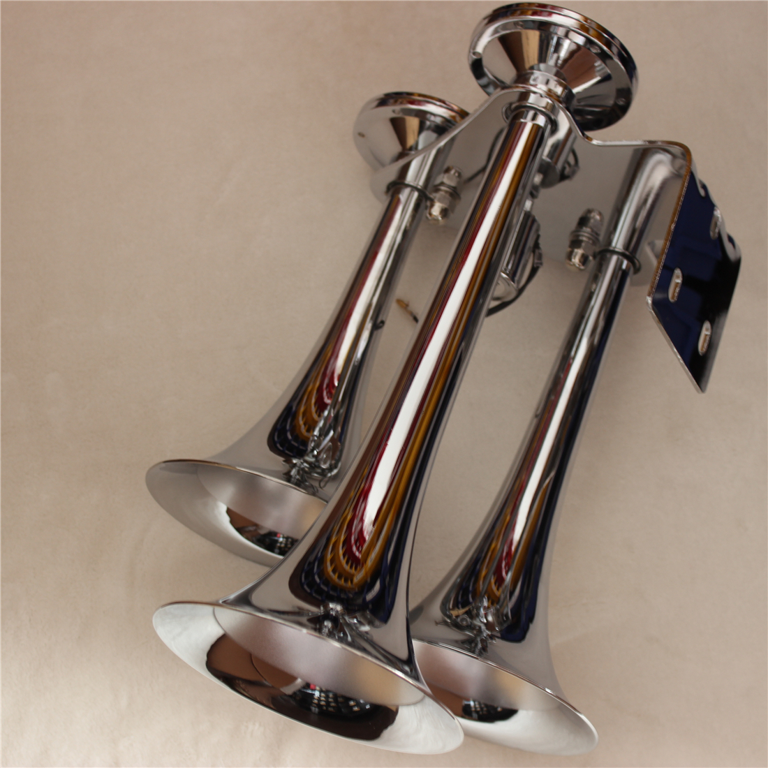 Train Horn 152DB Truck triple Large HUGE SUPER LOUD Sound 12V / 24V