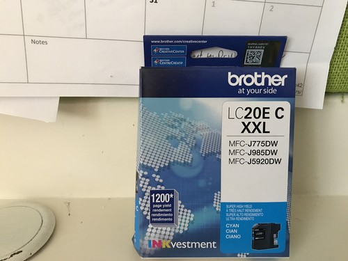 Brother LC20E C xxl new unopened expires12/23 | eBay