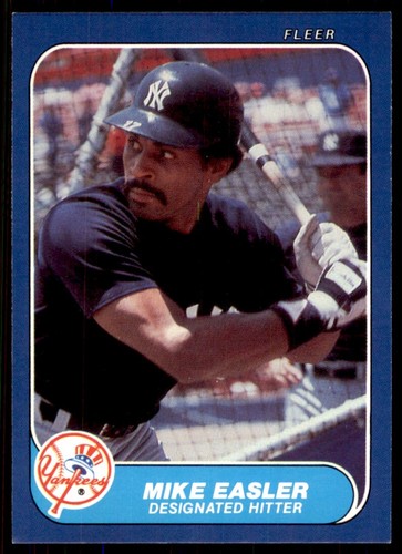 1986 Fleer Update Mike Easler Baseball Cards #U-37 | eBay