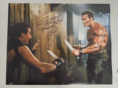 Vernon Wells Commando Bennett Signed 11x14 | eBay