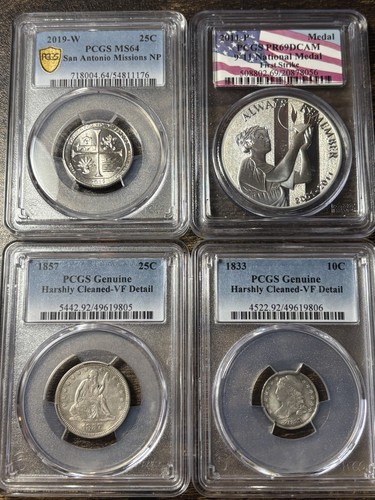 Lot of Four PCGS Certified US Coins | eBay