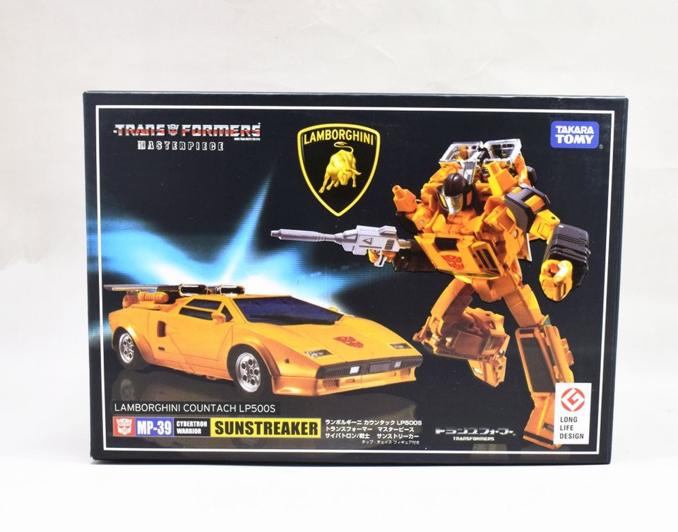 Masterpiece MP39 Autobots Sunstreaker 5" Action Figure Toy New in Box ...