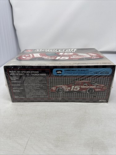 AMT ERTL #15 Motorcraft Ford Thunderbird Geoff Bodine Model Kit #6162 1 ...