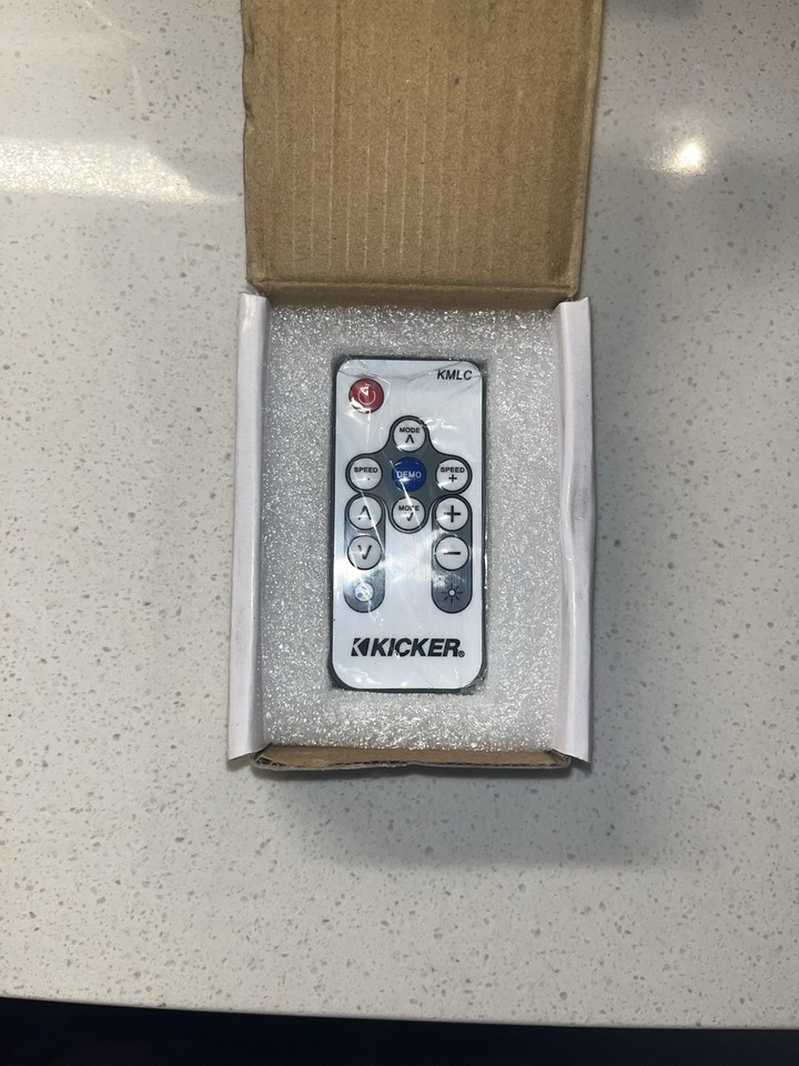 KICKER 41KMLC LED RGB LIGHT REMOTE CONTROLLER KM MARINE SPEAKERS ...