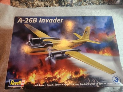 Revell A-26B Invader / fire bomber- 1/48 scale | eBay