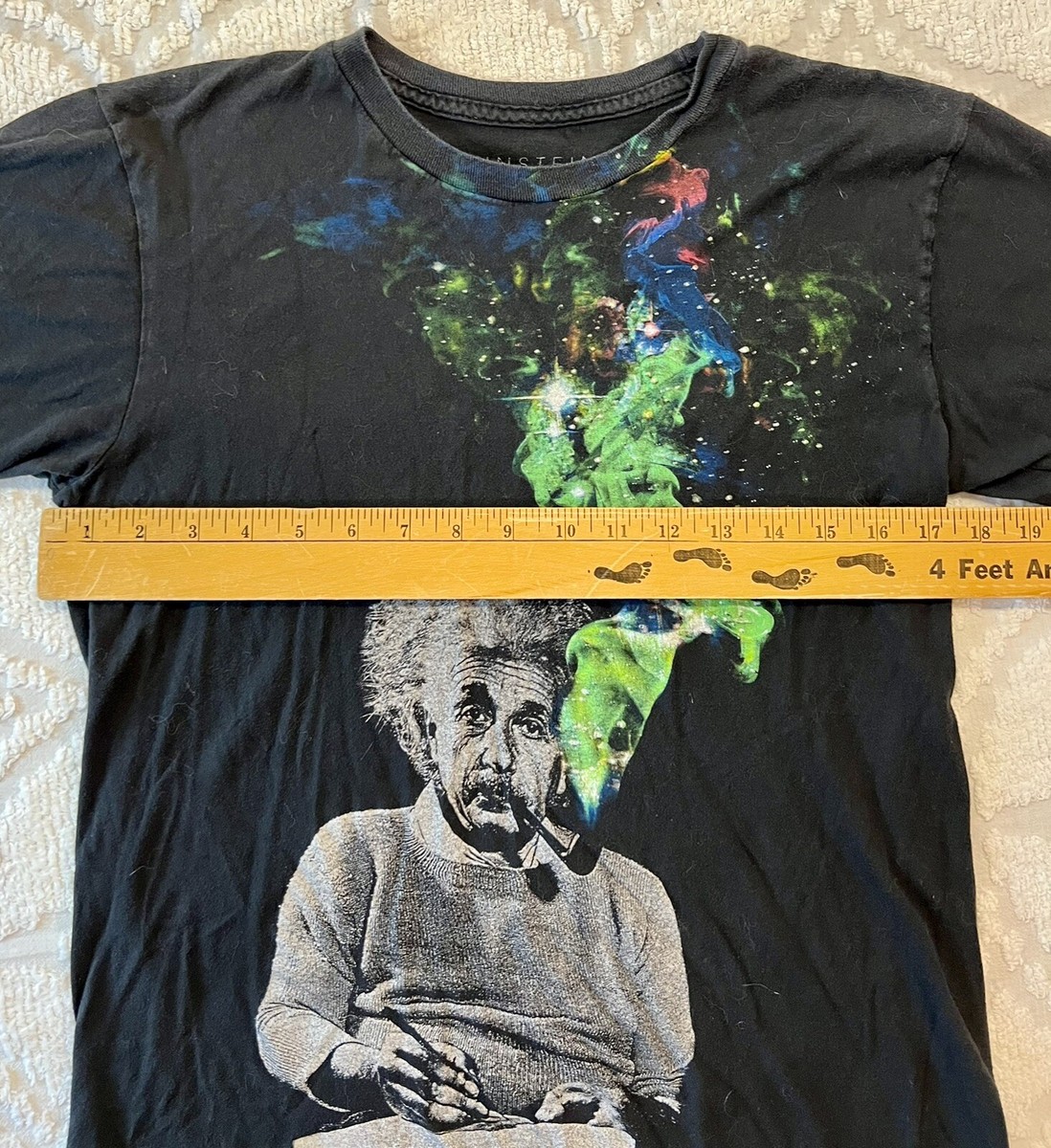 Albert Einstein Smoking Universe I Am Not An Atheist...Albert