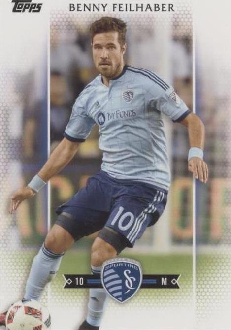 2017 Topps MLS - Benny Feilhaber #142 for sale online | eBay