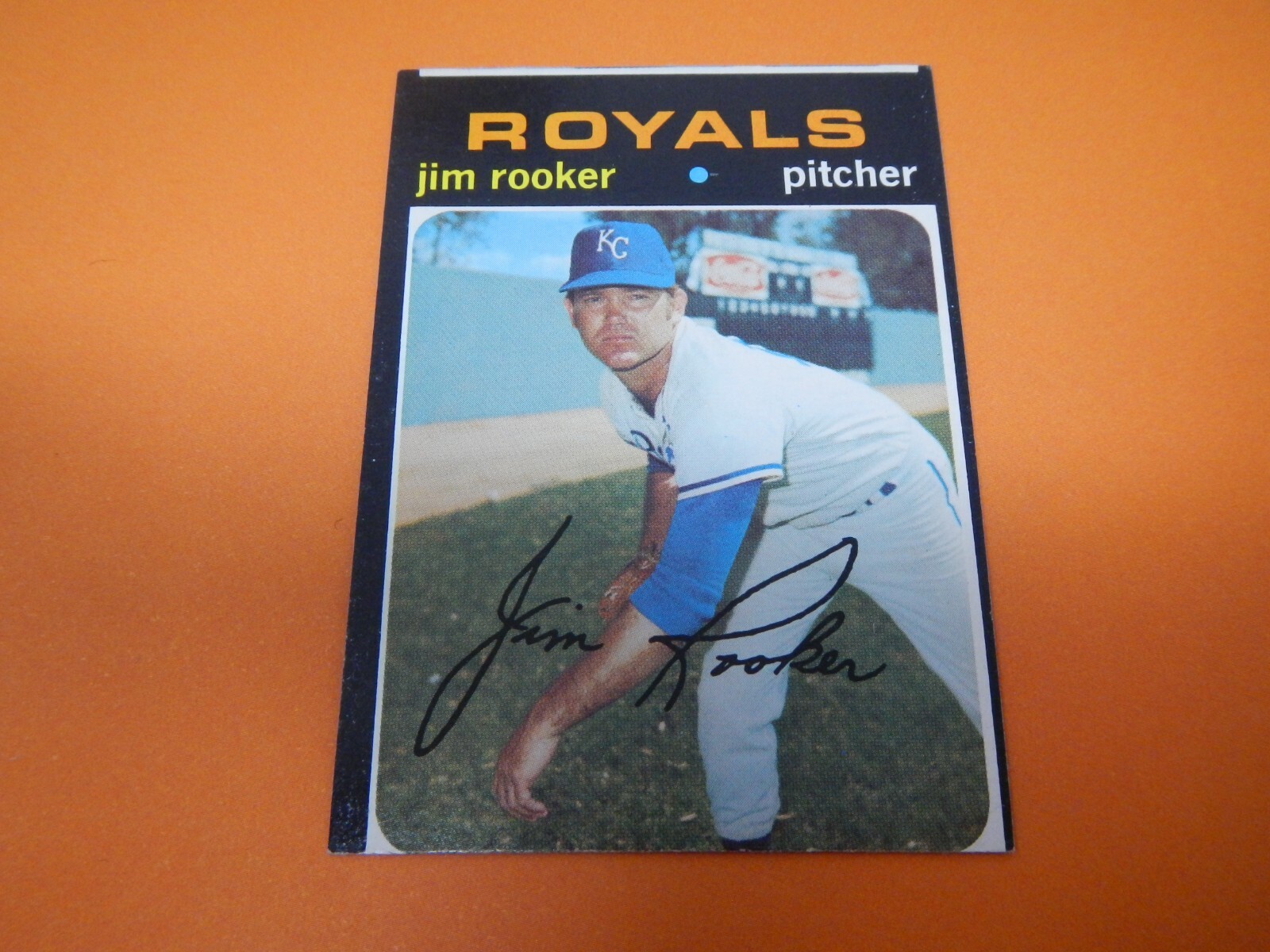 1971 Topps Baseball Jim Rooker Royals #730 (1) | eBay