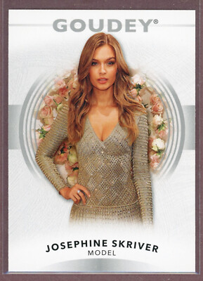 2022 UD Goodwin Champions Goudey #G19 Josephine Skriver (Model) | eBay