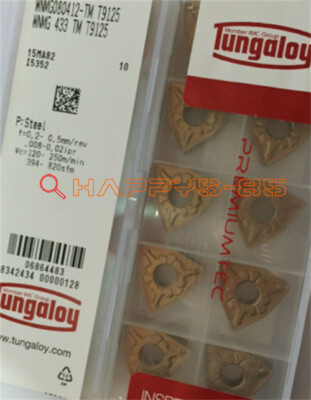 10PCS New Tungaloy WNMG080412-TM T9125 Carbide inserts | eBay