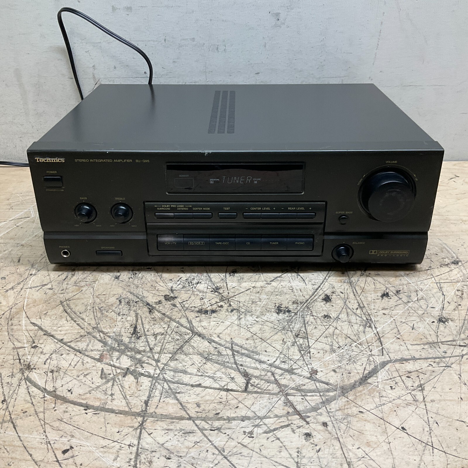 Technics Su-g95 130wpc Stereo Integrated Surround Amplifier for sale ...