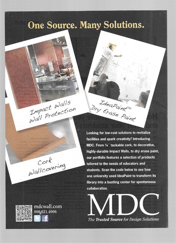 MDC Wall Idea Paint Tackable Cork Impact Walls +More Design Solutions ...