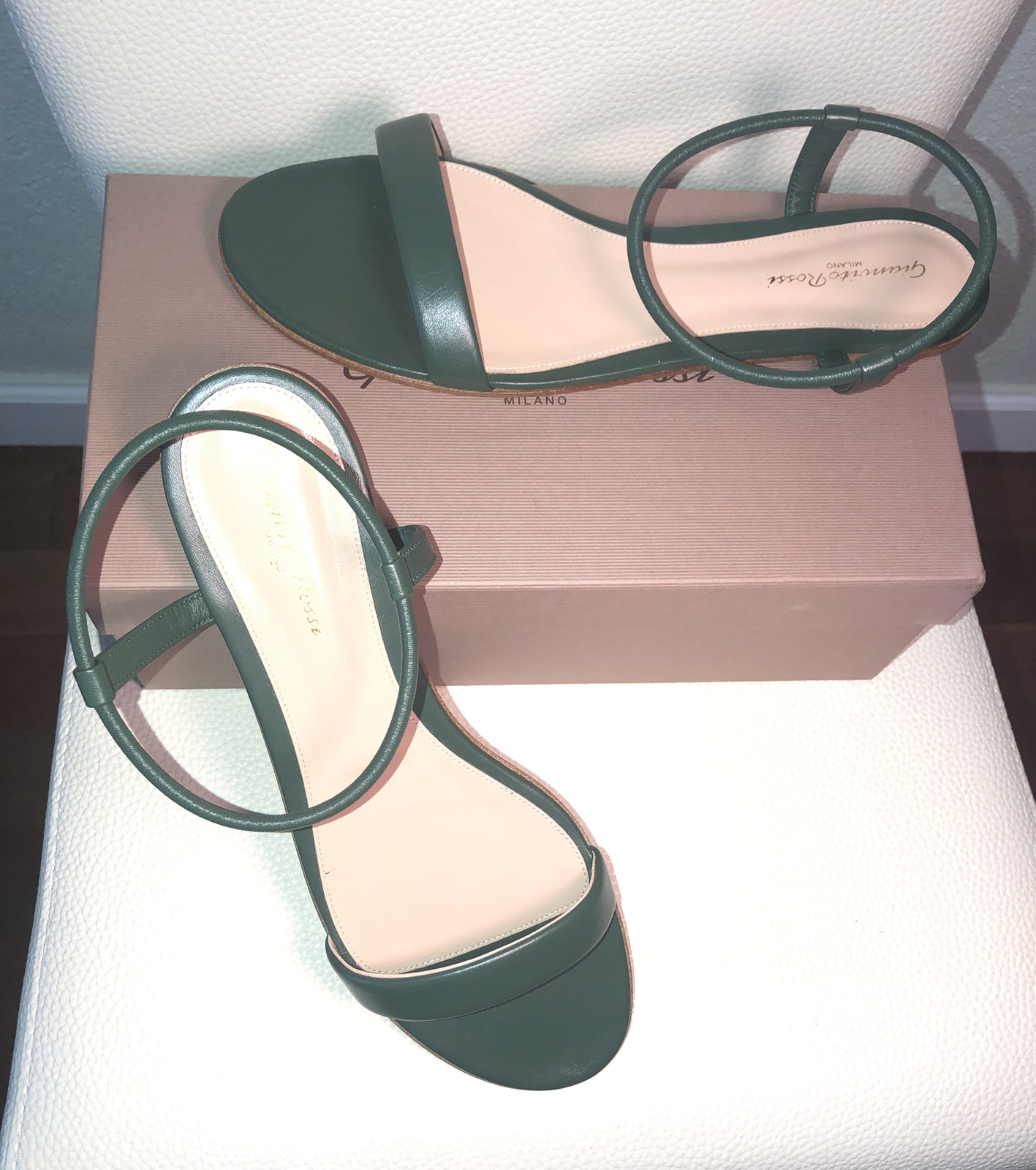 Gianvito Rossi Jaime 05 Nappa Leaf sandals 42 | eBay