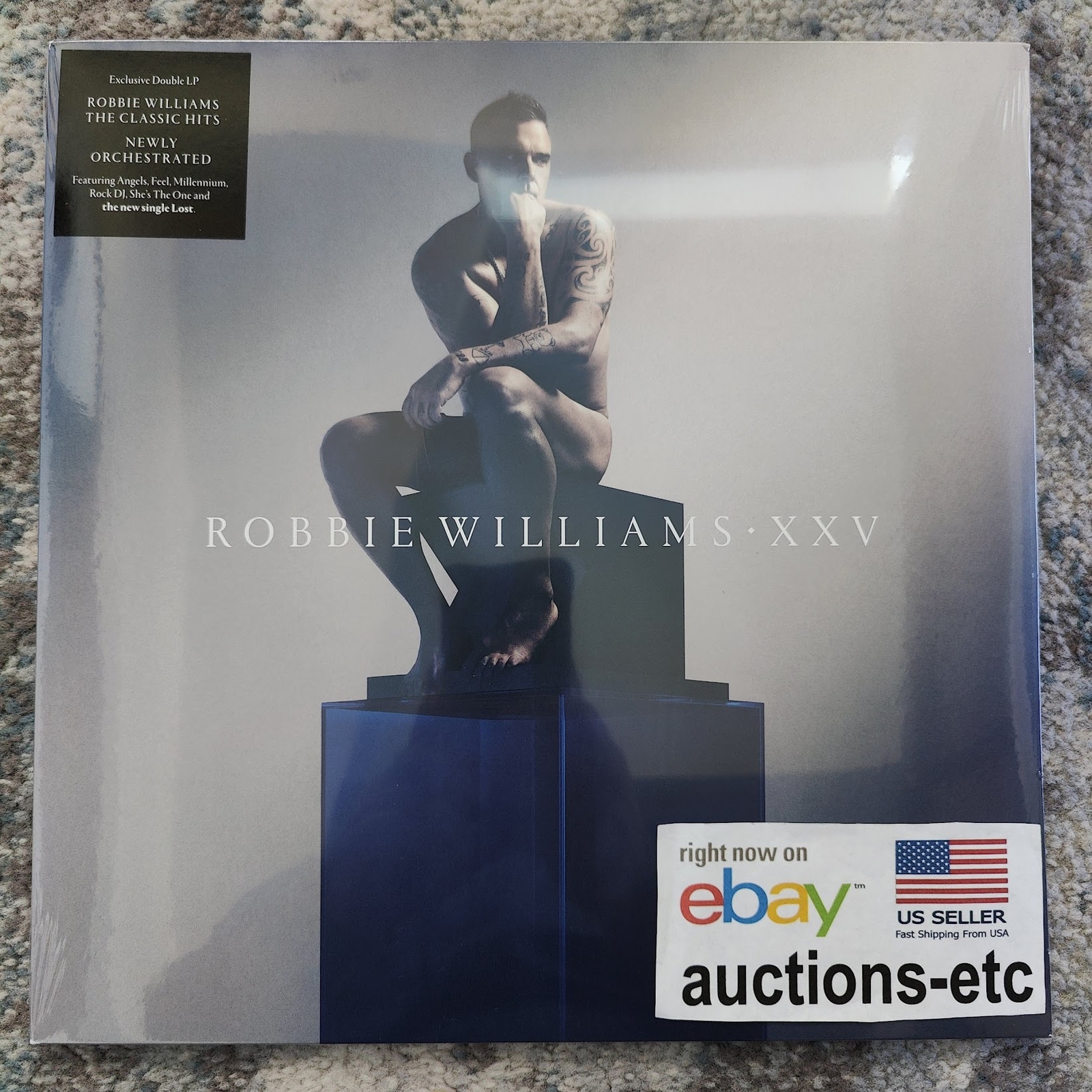 Robbie Williams - XXV Vinyl 2LP UK Import NEW Sealed FREE USA Shipping ...