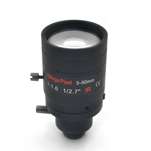 Security Camera Machine Vision Industrial Camera Lens 4MP Manual Zoom 5 ...