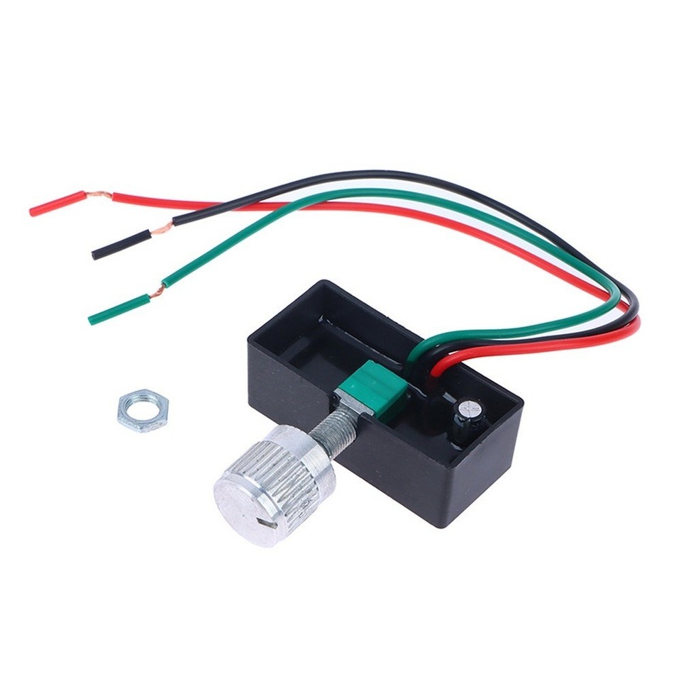 For Lawn Care 12V DC Speed Switch Variable Speed Aluminum Cap Metal ...