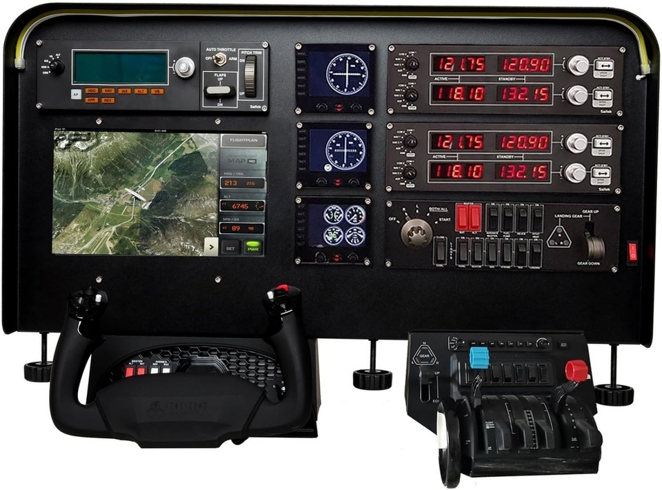 Meza Mount Flight Simulator Cockpit Kit - Pre-Cut Mounting Set ...
