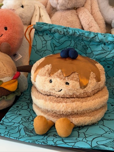 Jellycat Amuseables Fran Pancakes Soft Plush Stuffed Toy Gift | eBay UK
