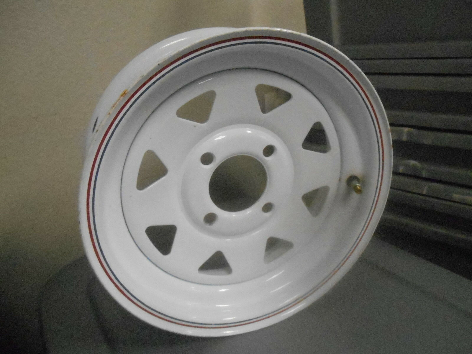NOS Dexstar Wheel Company White Rim 12X4JA | eBay