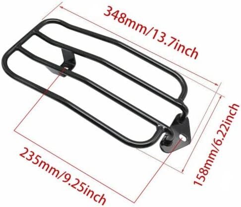Black Luggage Rack Support Shelf for 17-24 Honda Rebel 500 300 CMX300 ...