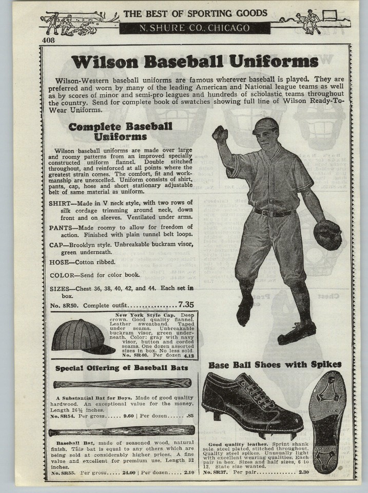 1937 PAPER AD Wilson Baseball Catcher Ray Schalk Round Spitter Mask Leg ...