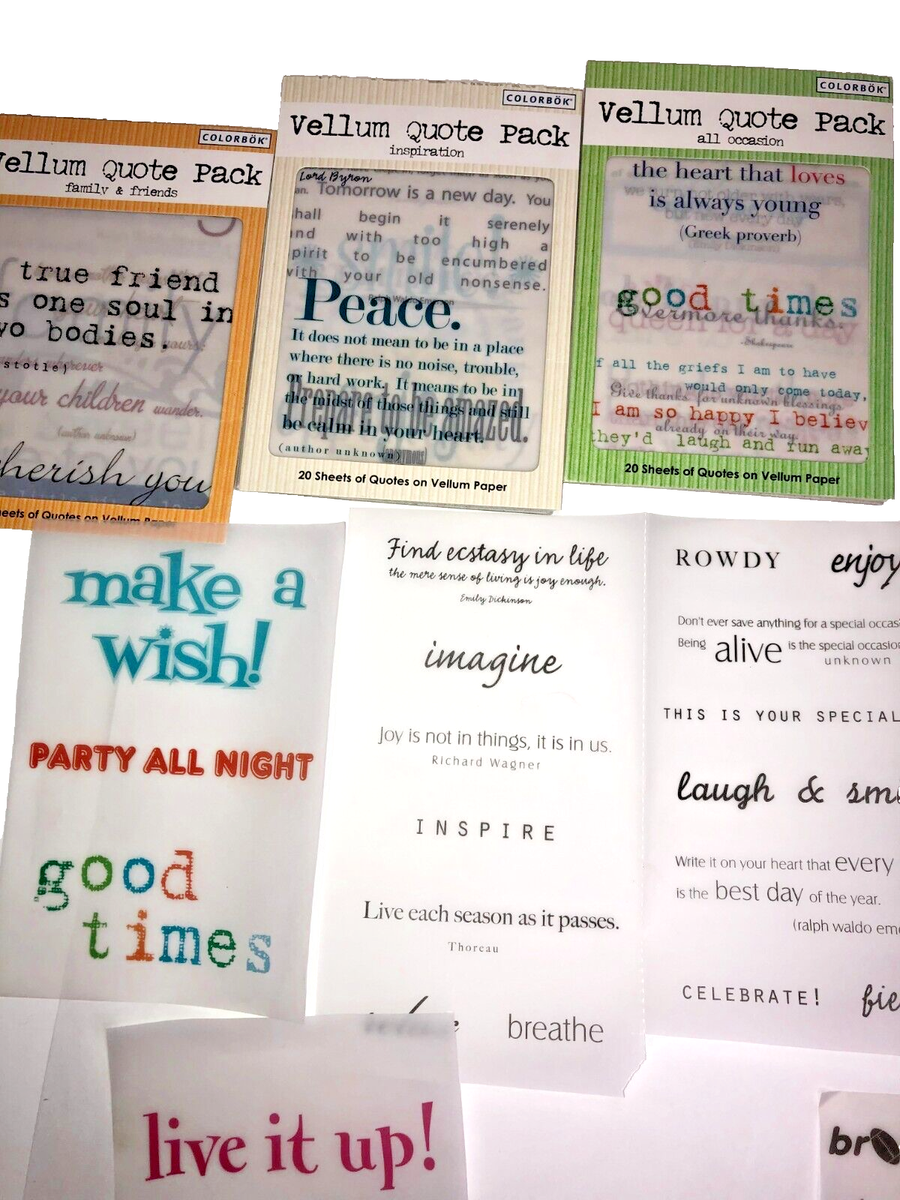 Scrapbooking Vellum Quotes How To Make A Scrapbook Page HubPages