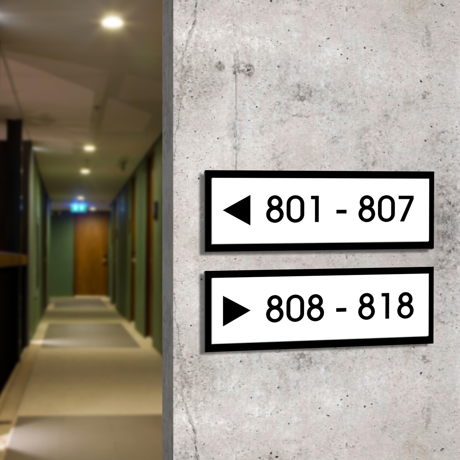 Wall Mounted Engraved Acrylic Way finding Sign | eBay