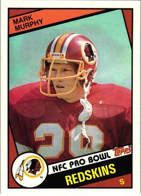 1984 Topps 386 Mark Murphy Washington Redskins PB | eBay