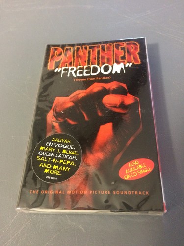 VARIOUS ARTISTS FREEDOM (THEME FROM PANTHER) FACTORY SEALED CASSETTE ...