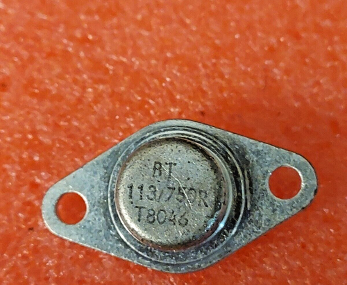 1pcs BT113 / 750R Thyristor; 750V, iT:5 A TO66 ST M | eBay