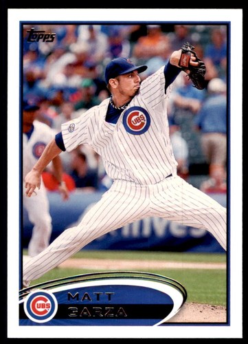 2012 TOPPS MATT GARZA CHICAGO CUBS #114 | eBay