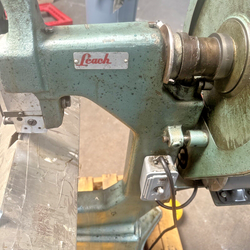 Leach Interlake Steel Stitcher Model A, Saddle Single Head Industrial ...
