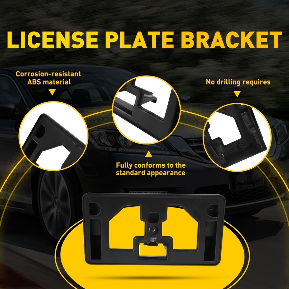HO1068113 Front License Plate Bracket For 2013-2015 Honda Accord ...