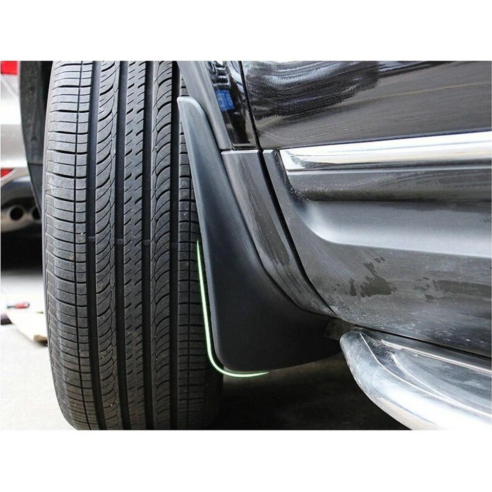 Genuine Front & Rear Molded Splash Guards Mud Flaps FOR 2011-2019 Ford ...