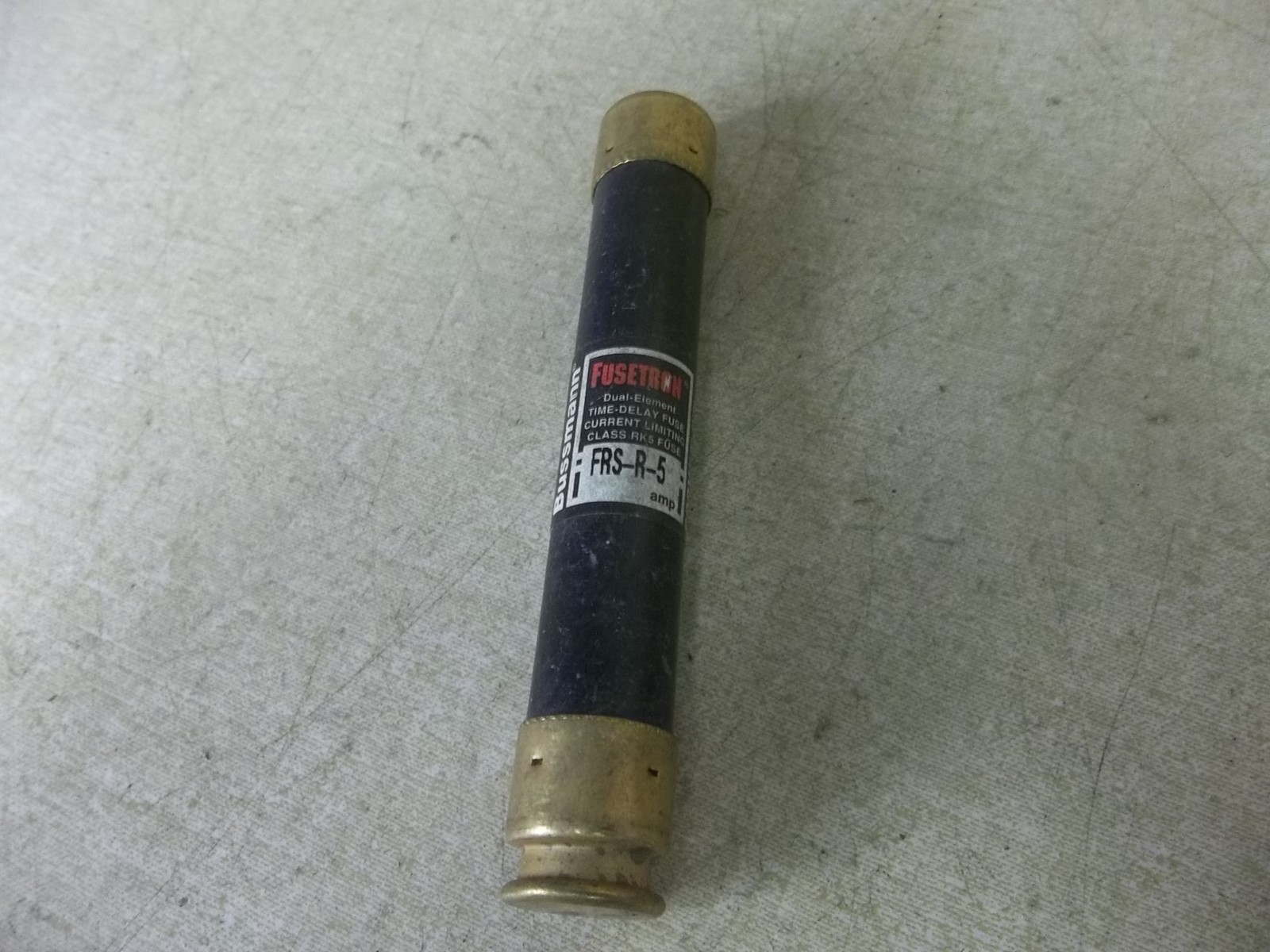 NEW Fusetron FRS-R-5 Lot of 3 600V 5A 50 Amp DM08-04 Fuses *FREE ...