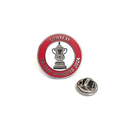 MAN UTD FA CUP WINNER 2024 BADGE FREE UK 48HR POST | eBay UK