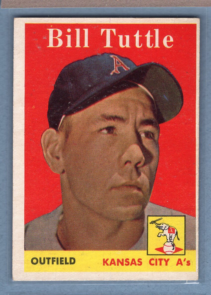 1958 Topps #23 Bill Tuttle EX GO387 | eBay