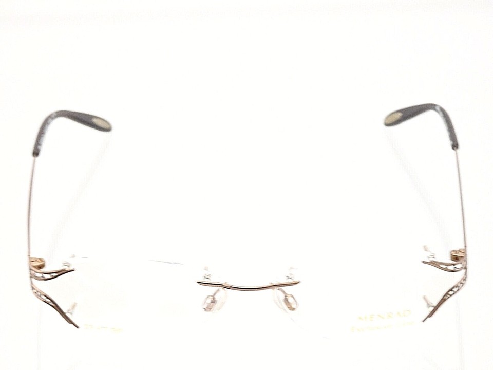 MENRAD 13508 23KT GP Exlusive Line eyeglass frame Brille 53/16/135 ...
