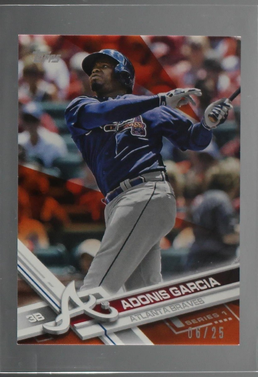 2017 Topps Mini - Orange #129 Adonis Garcia /25 for sale online | eBay