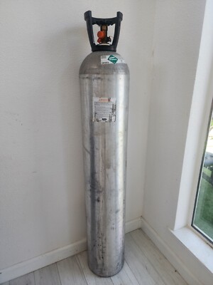 50lb co2 Gas Cylinder tank aluminum with handle and cga320 valve | eBay