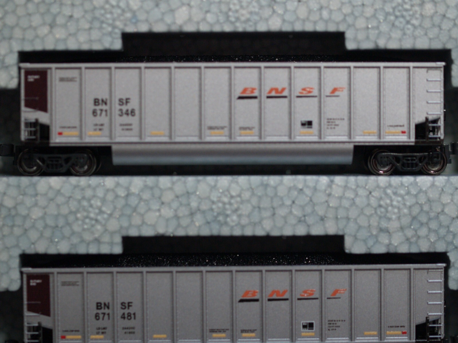 KATO 106-4628 N COAL PORTER 8 CAR SET BNSF SWOOSH | eBay