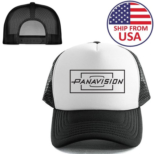 Panavision Cameras and Lenses Black White Adjustable Trucker Hat | eBay