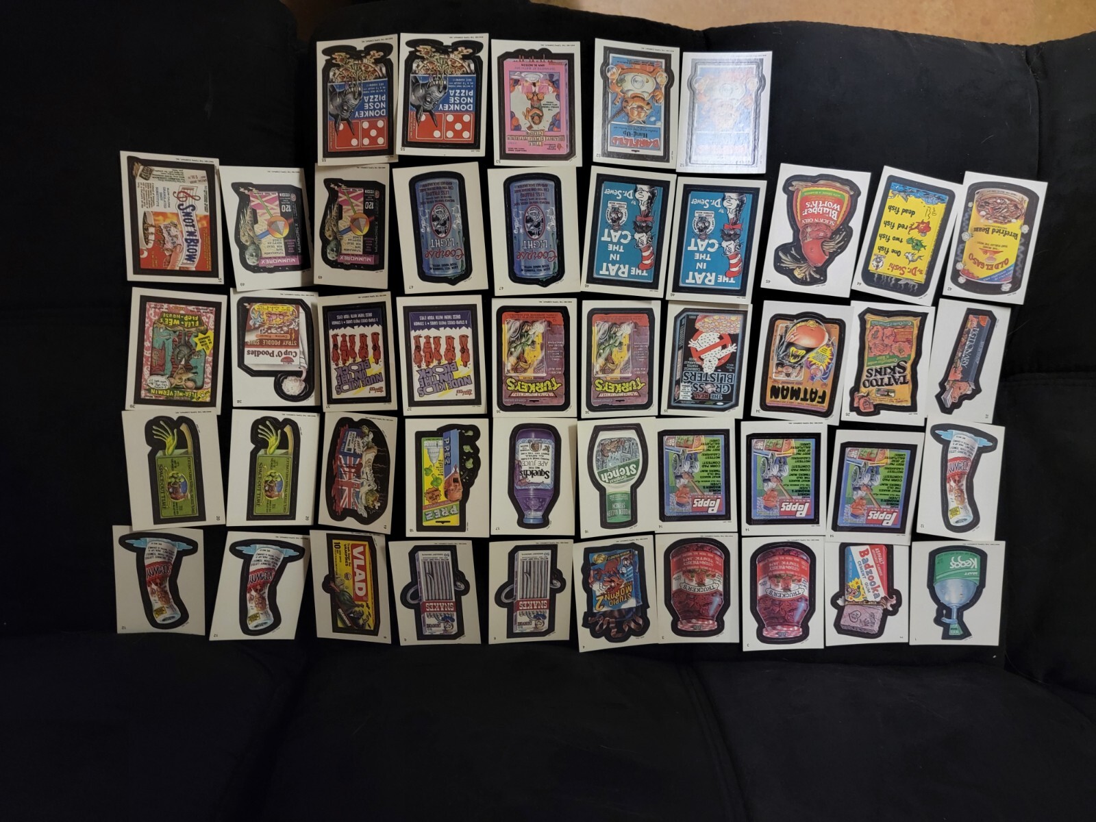 1991 Topps Wacky Packages 43 Total Cards Some Triplets and Doubles ...