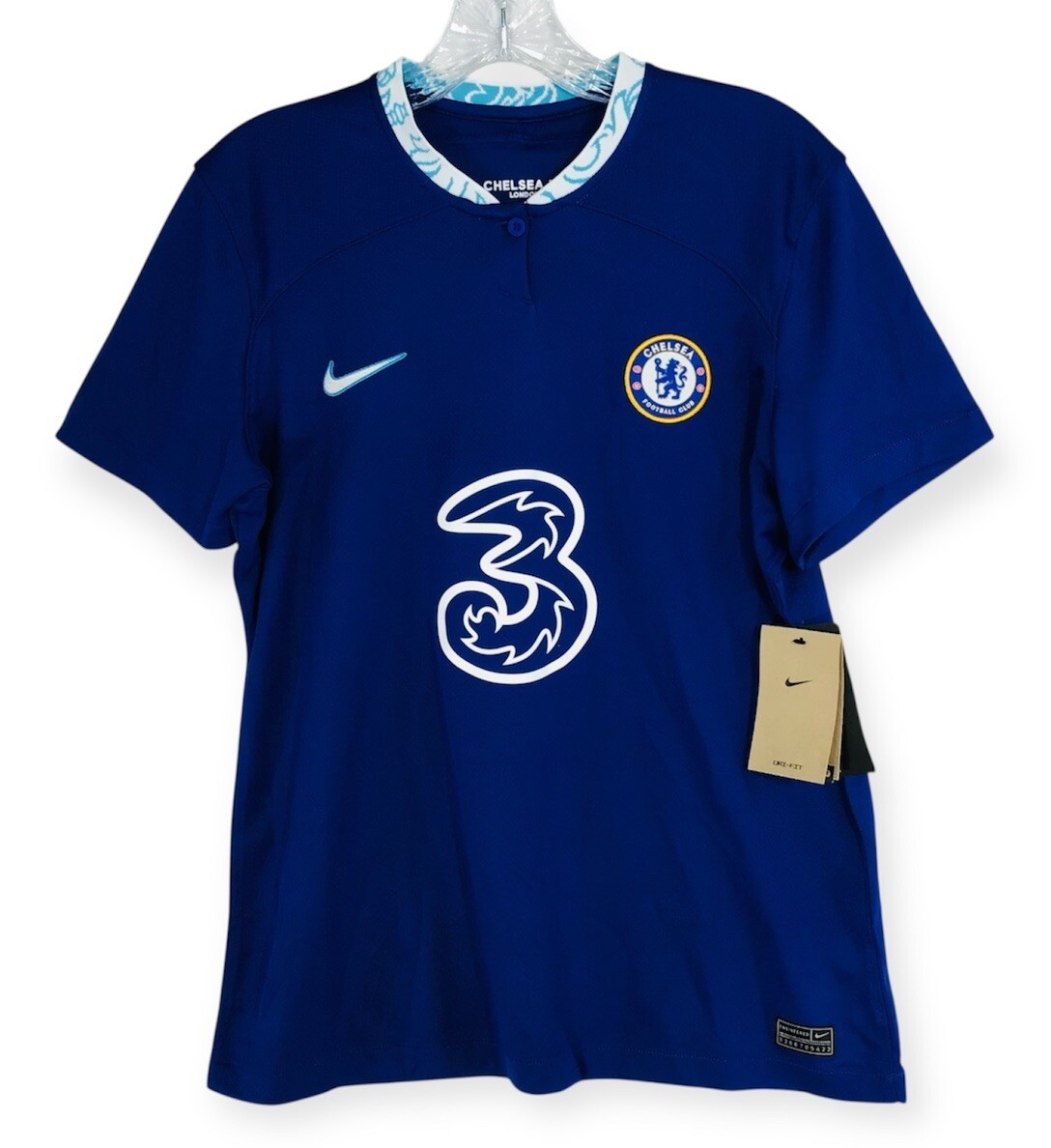 Chelsea FC London Nike Jersey L Youth '22-'23 Soccer Futbol Kit Tee ...