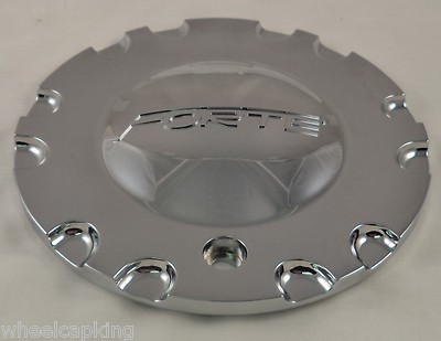 Forte Wheels Chrome Custom Wheel Center Cap Caps (1) # C-093-1 / S1050 ...