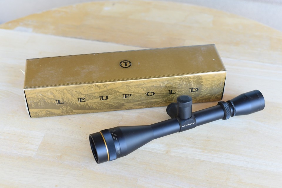 LEUPOLD VX-II 4-12x40mm AO RIFLE SCOPE Target Turrets hunting~ NICE ...