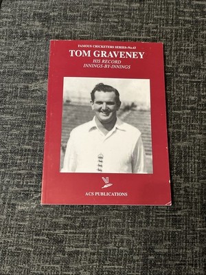 Tom Graveney - Famous Cricketers - Innings By Innings - ACS ...