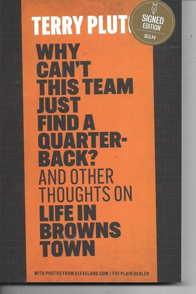 Why Can't This Team Find a Quarterback? Terry Pluto SIGNED 2025 ...