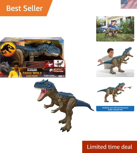 Jurassic World Super Colossal Allosaurus Action Figure, Extra Large Dinosaur ... | eBay