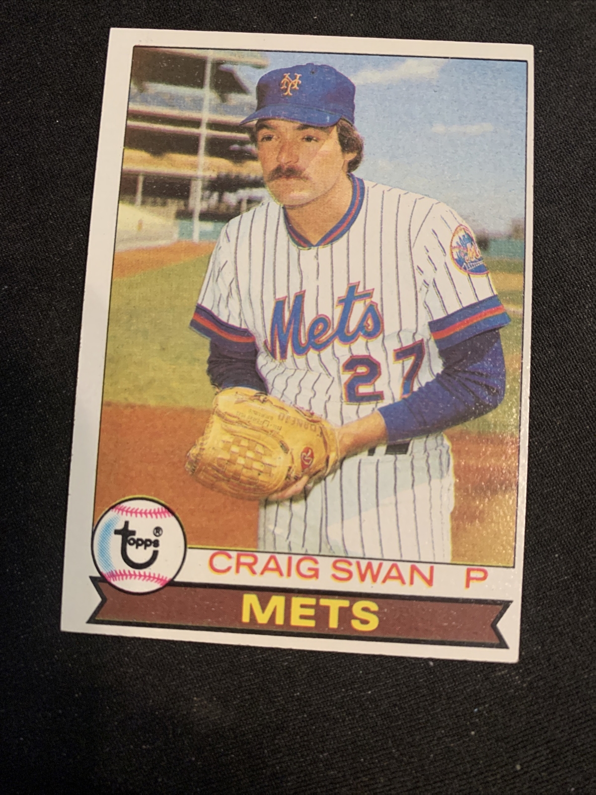 1979 Topps Baseball Card #334 Craig Swan New York Mets NmMt Free ...